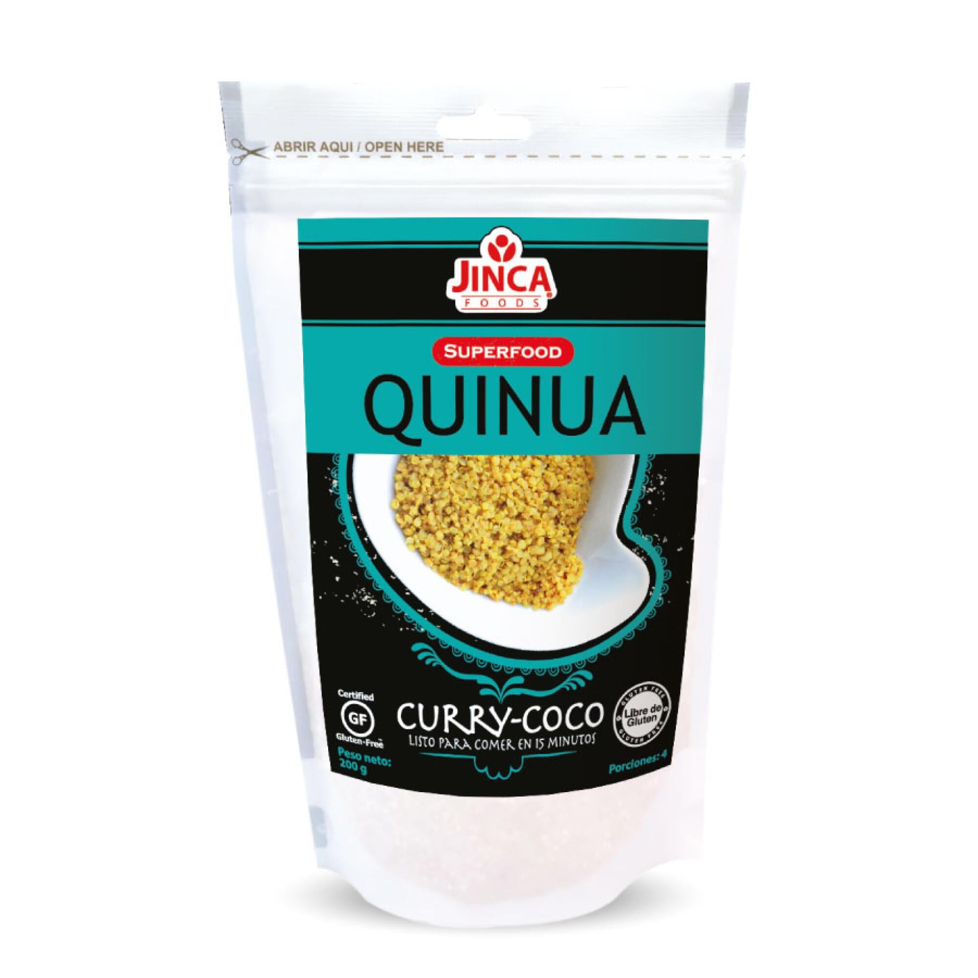 QUINOA CURRY COCO JINCA 200G – Rganic Market
